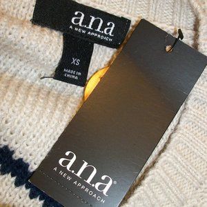 a.n.a | Sweaters | Ana A New Approach Nwt Xs Pullover Knit Sweater ...